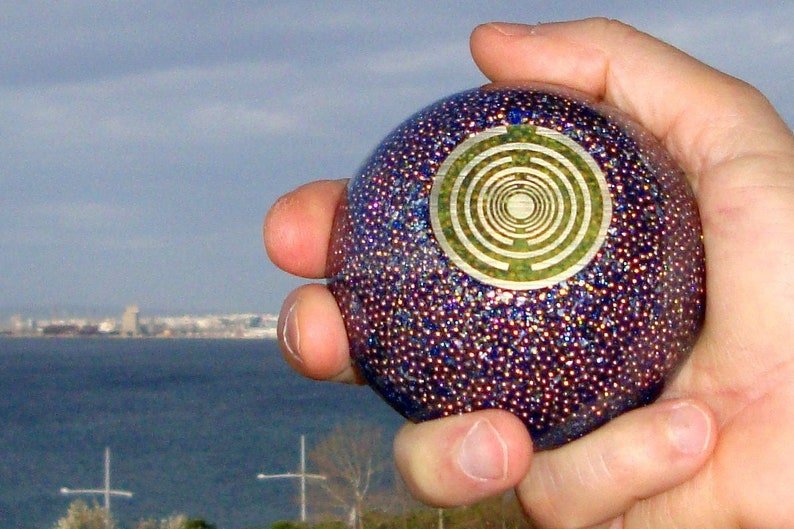 Orgone orgonite® therapy dome against depression & anxiety, energy ...